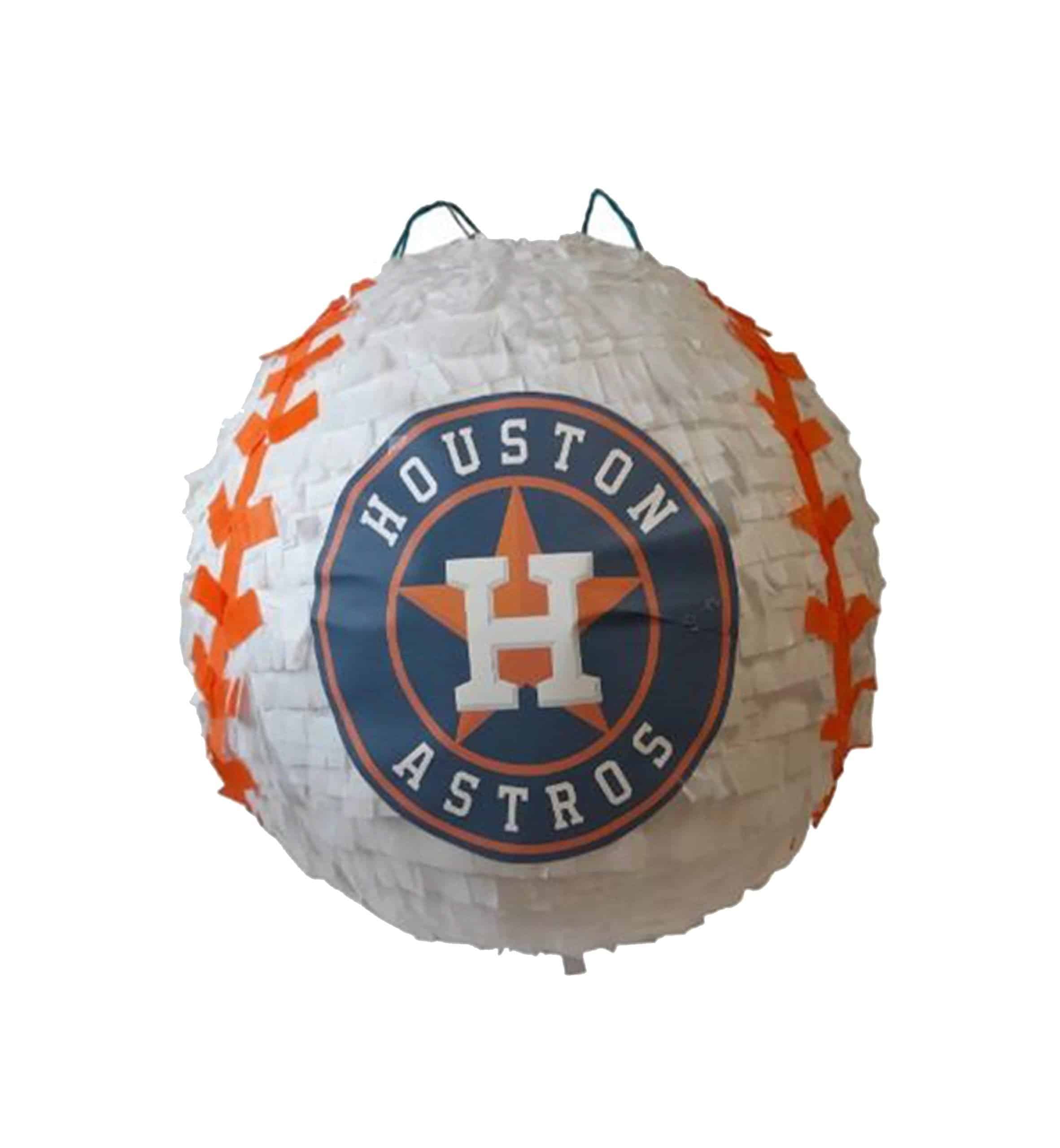 32 Inch Houston Astros Baseball Pinata 32 Inch - Perfect Birthday Party ...