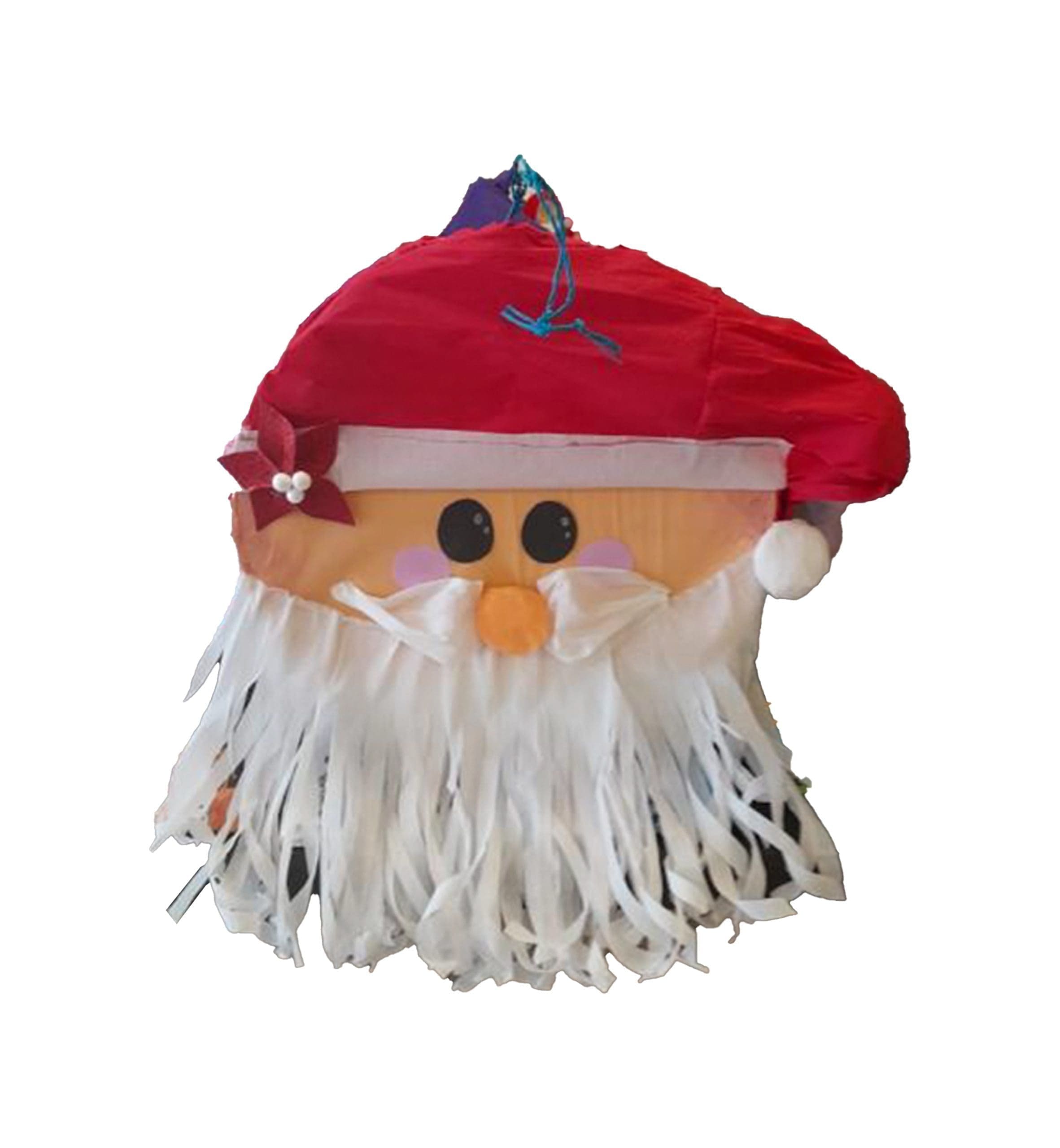 32 Inch Christmas Santa Claus Face Pinata 32 Inch - Perfect Birthday ...