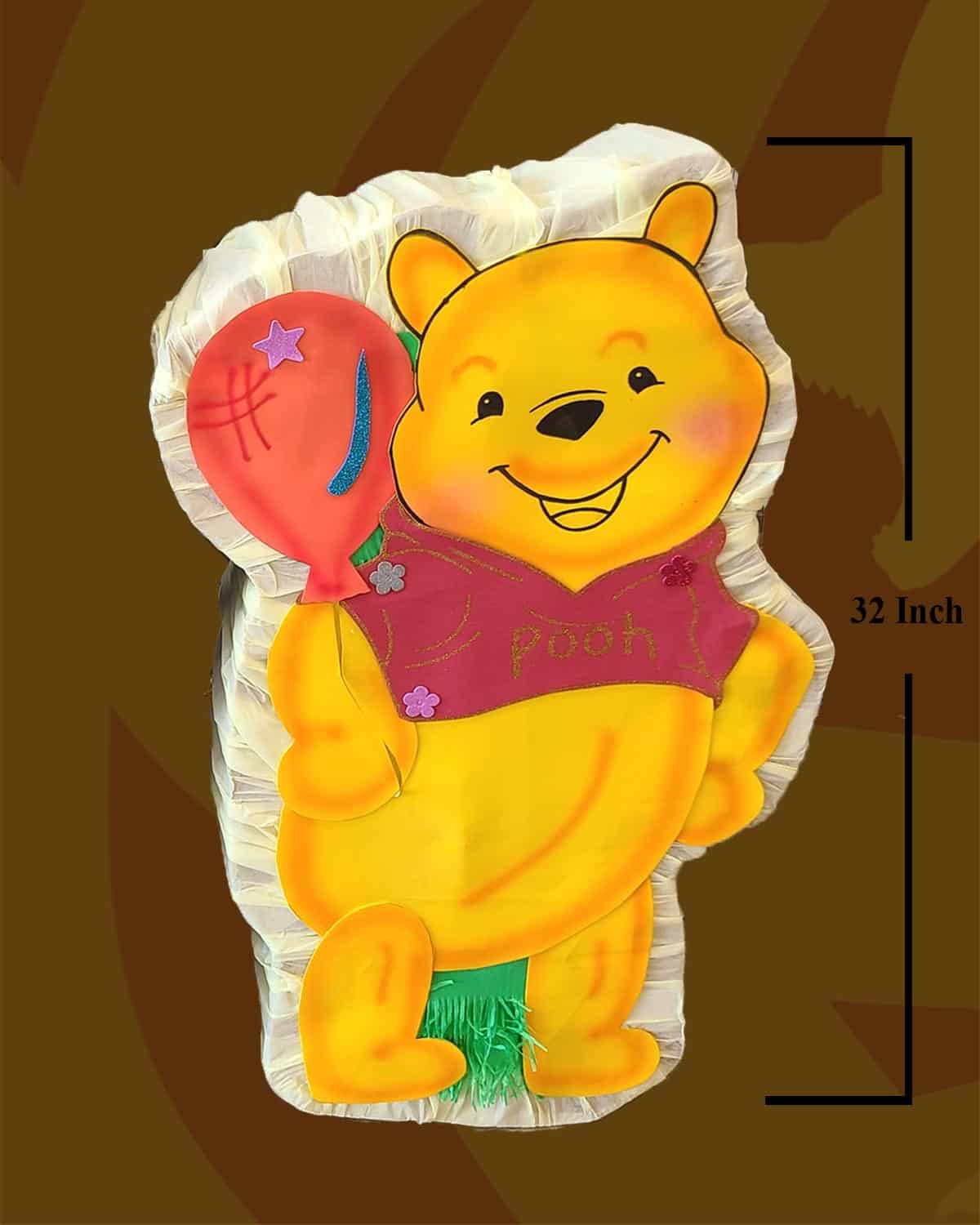 32 Inch Winnie The Pooh Pinata 32 Inch – Viva Party