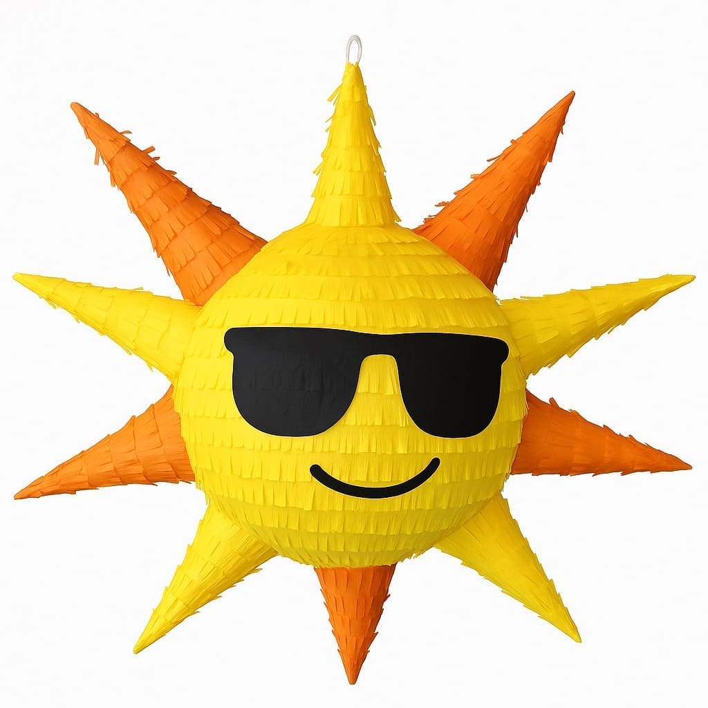 Handmade Sun Pinata ? 32 Inch Jumbo Party Pinata | Viva Party