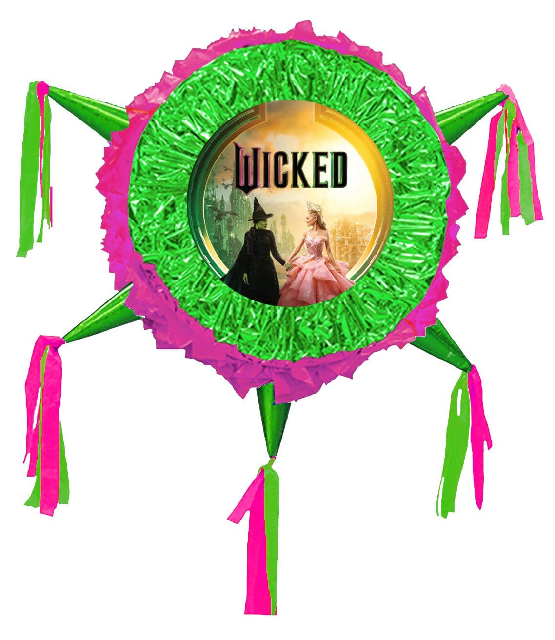 Wicked Birthday Drum Pinata 24 Inch
