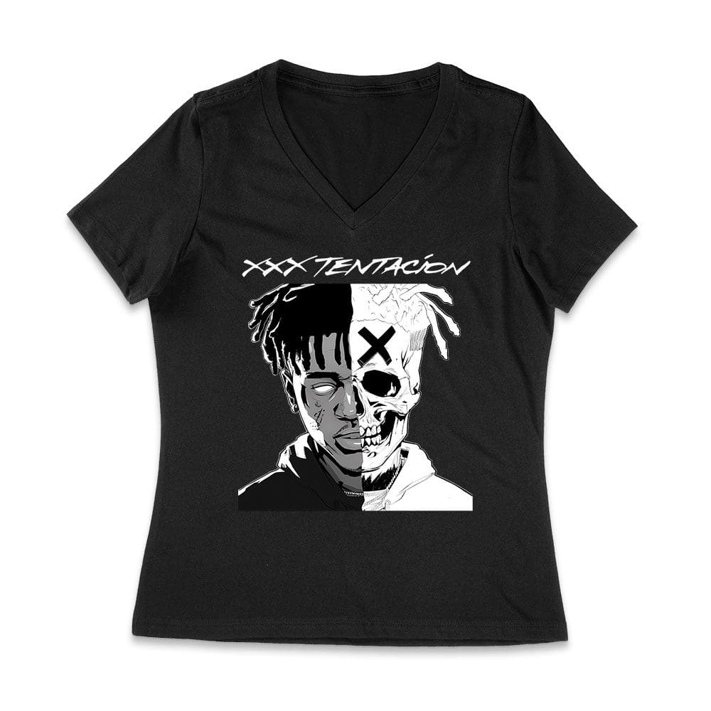 xxxtentacion half skull t shirt pinata 6k7f | Viva Party